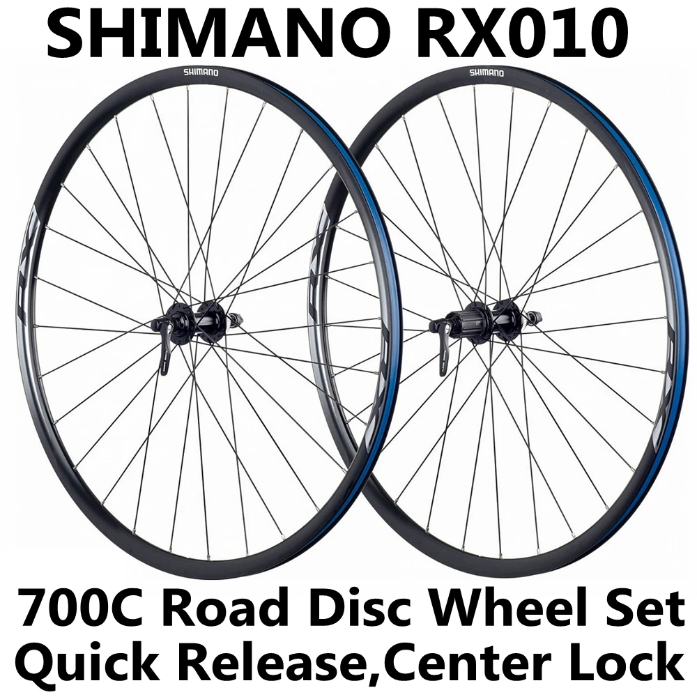 SHIMANO-RX010-Wheel-Set-Road-Bike-Gravel-Bicycle-700C-Disc-Quick ...