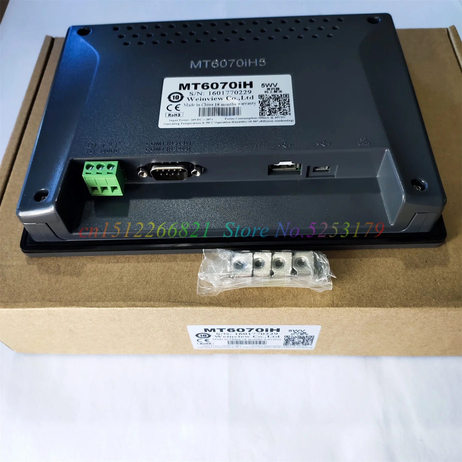 Original New WEINTEK Touch Panel HMI MT6070IH MT6070IH5 MT6070iH 5WV ...
