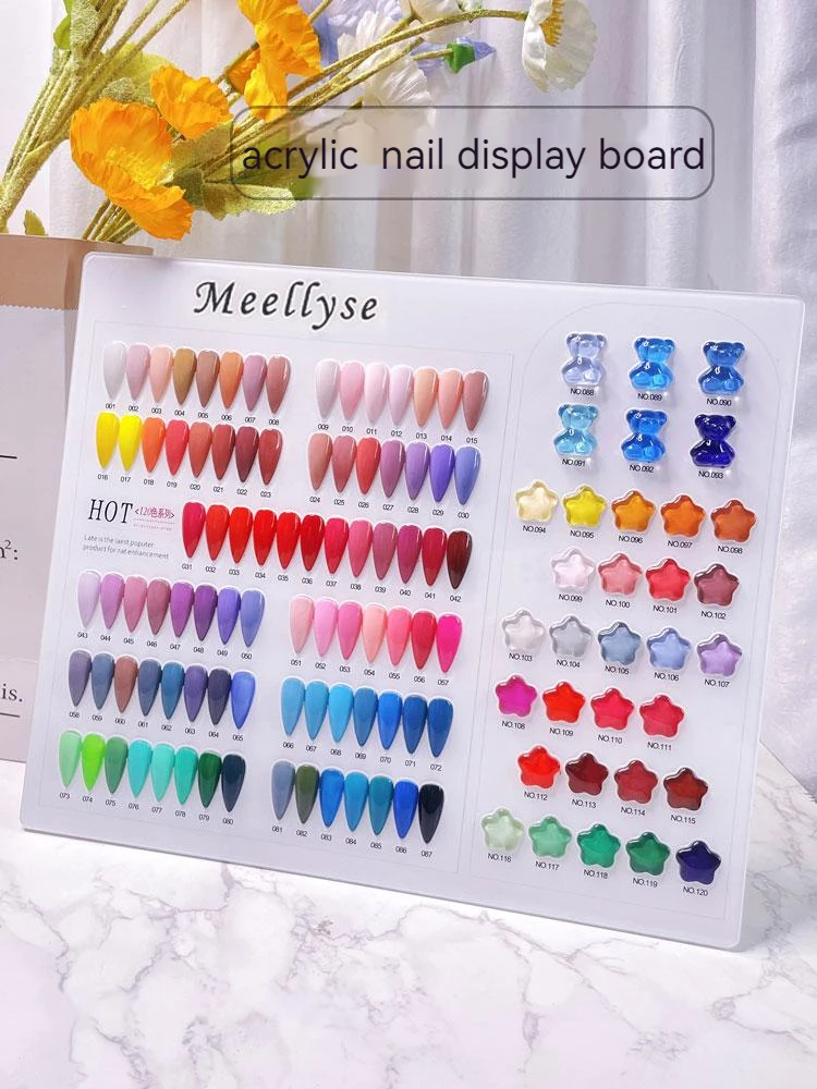 New-Upgrade-Acrylic-Nail-Art-Display-Board-Tips-for-Display-Color-Book ...