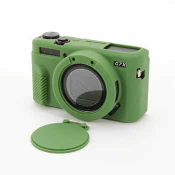 Soft Silicone Rubber Armor Camera Body Case For Canon G7X Mark II III ...