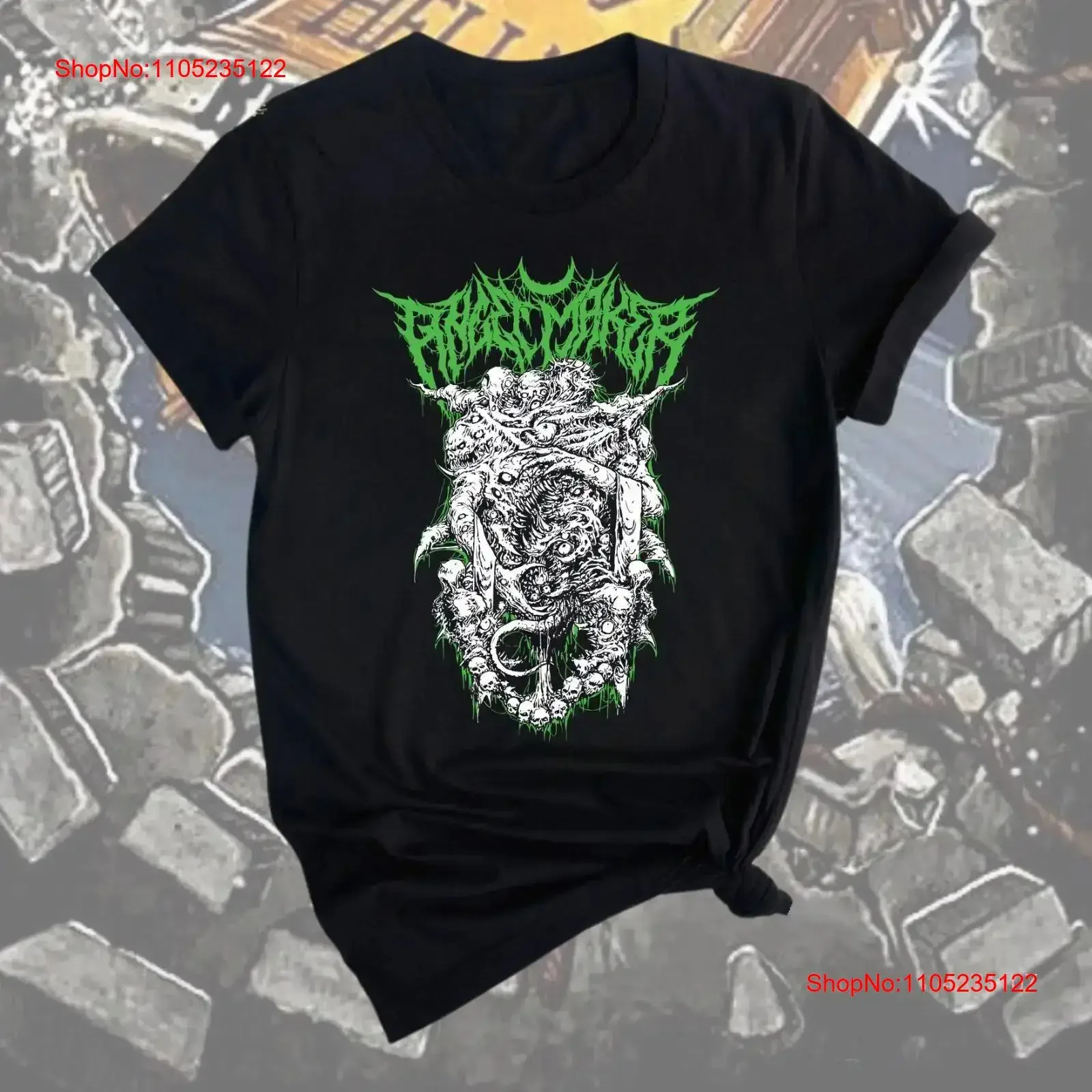 Heavy Cotton T Shirt featuring Angel Maker deathcore band Merch Music ...