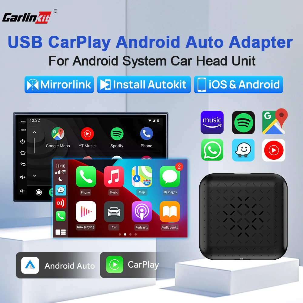 CarlinKit-USB-CarPlay-Android-Auto-adaptador-con-cable-inal-mbrico-CarPlay-Dongle-Mirrorlink-Box ...