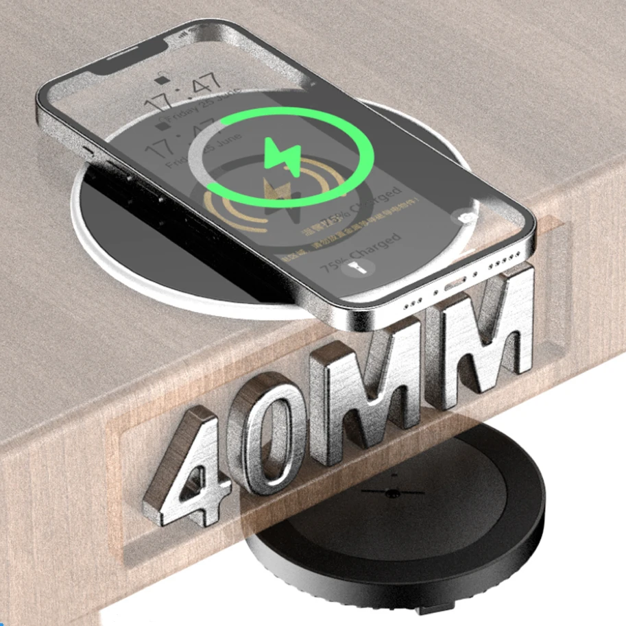 Wireless-Charger-40mm-Long-Distance-Induction-Wireless-Chargers-Pad ...