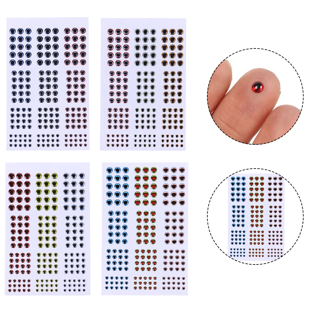Premium-36mm-Holographic-3D-Fishing-Lure-Eyes-Sticker-Artificial-Fish ...