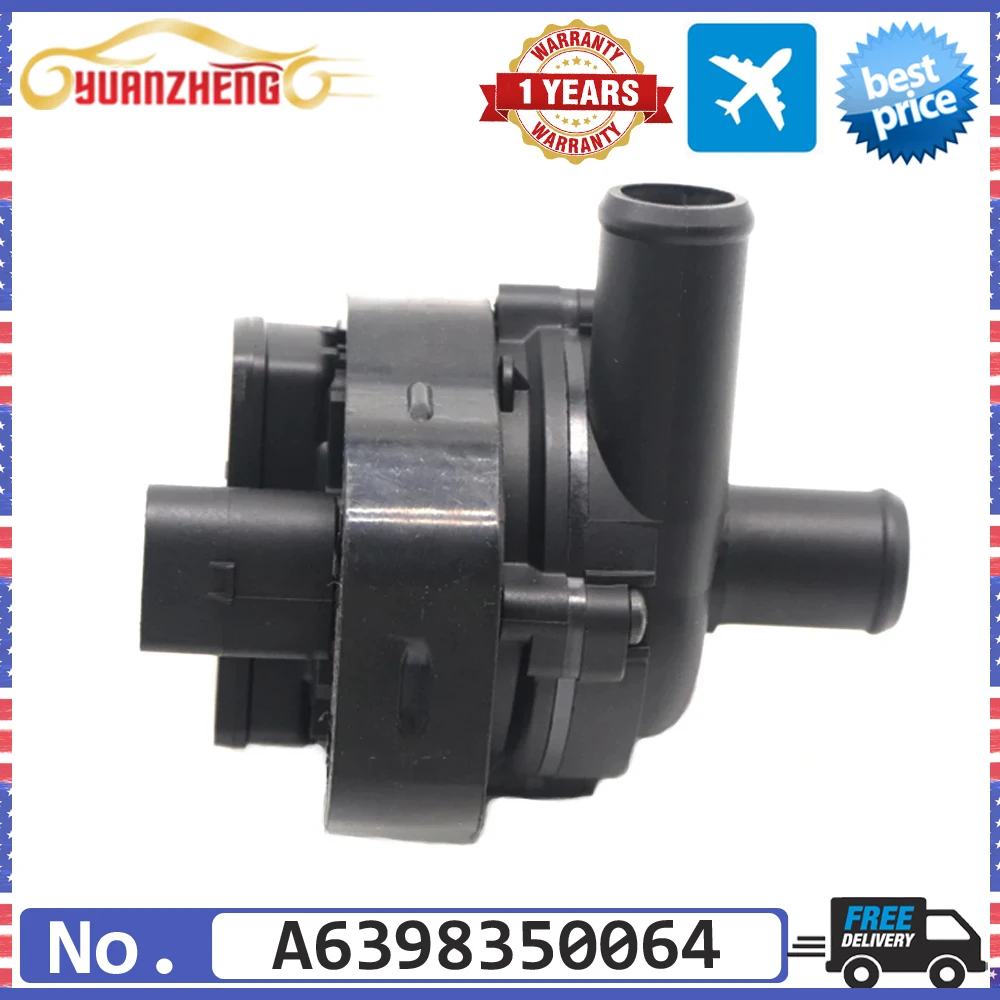Car-A6398350064-NEW-Engine-Coolant-Auxiliary-Water-Pump-for-Mercedes ...