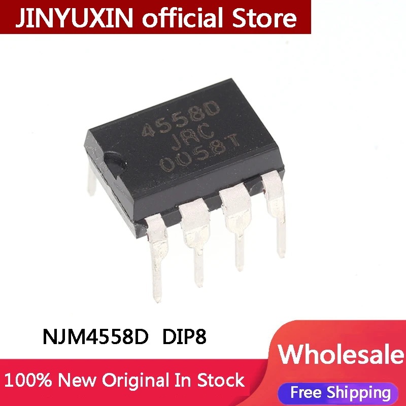 JRC4558 Op-Amp Datasheet, Pinout, Features, Alternatives, 41% OFF