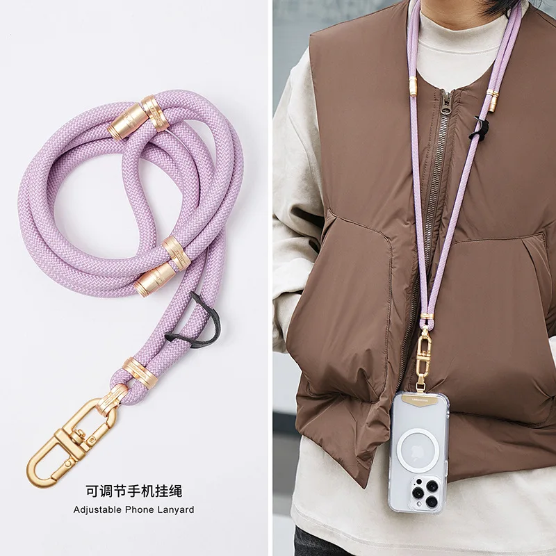 Mobile-phone-lanyard-slung-neck-type-braided-lanyard-anti-loss-mobile ...