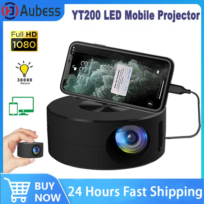 YT200-LED-Mobile-Video-Mini-Projector-Home-Theater-Media-Player-Kids ...