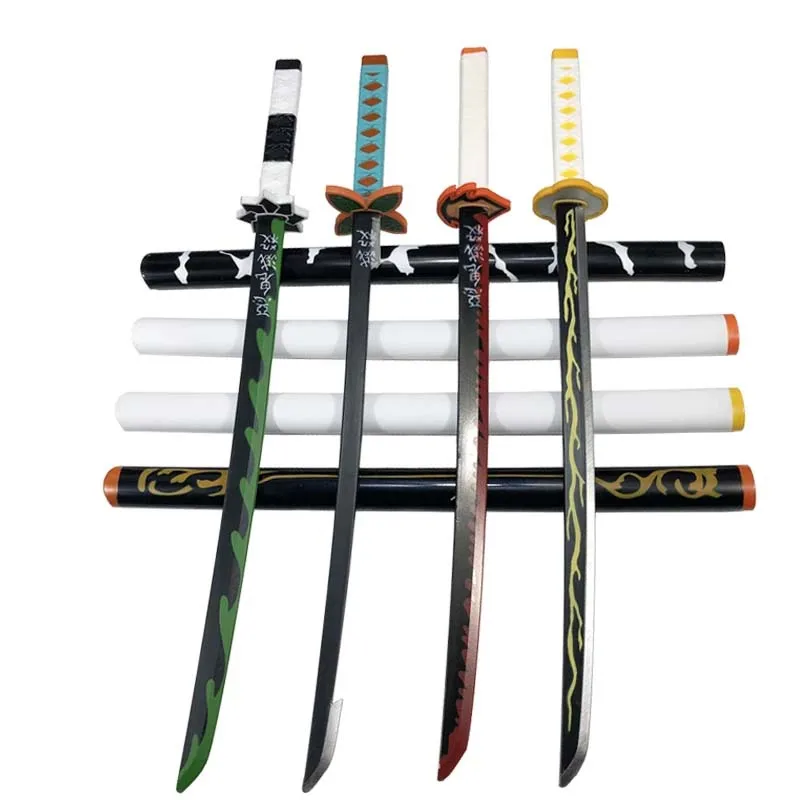 104CM-Katana-Demon-Slayer-Sword-Wooden-Simulation-Tanjirou-Agatsuma ...