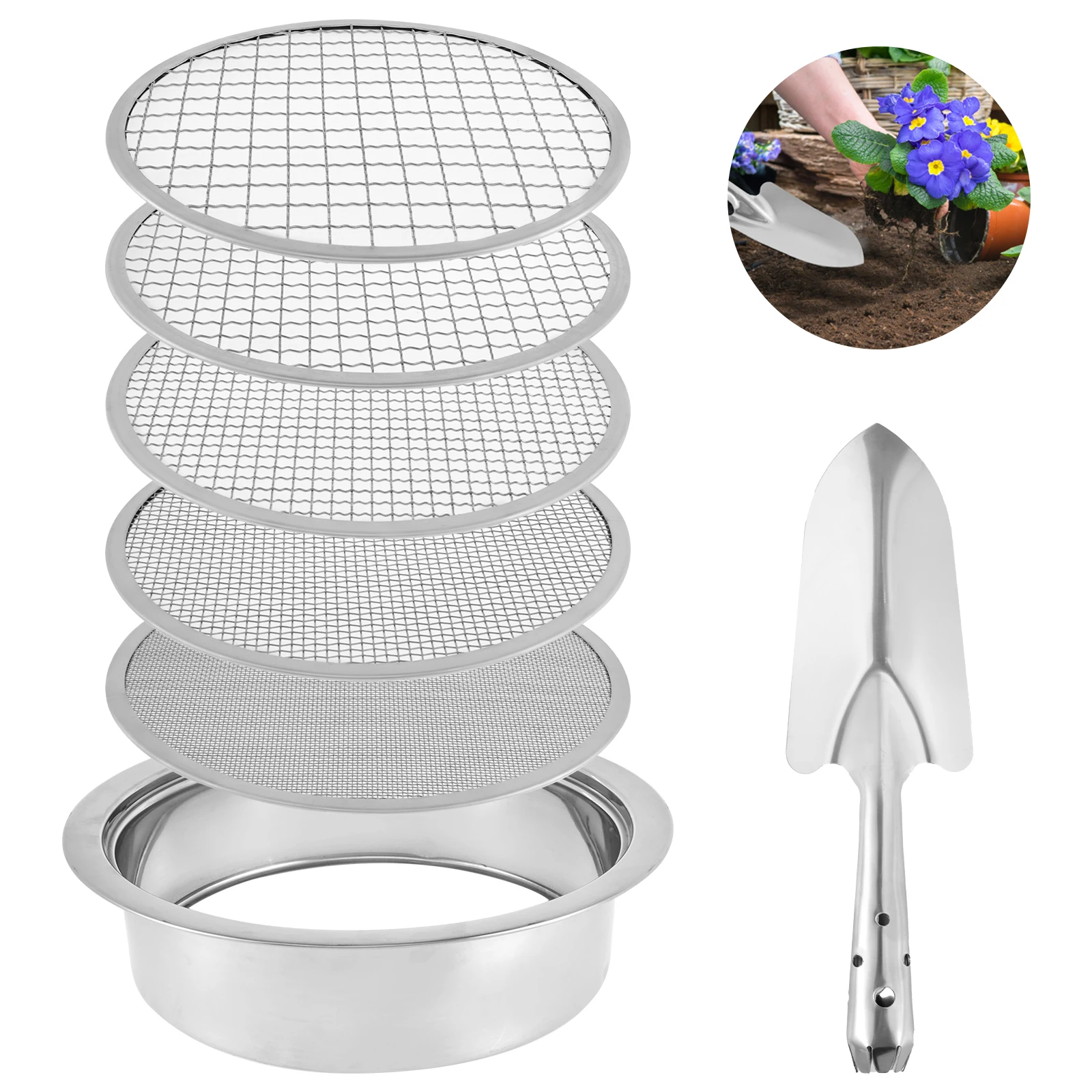 5Pcs-Stainless-Steel-Soil-Sieve-Filter-Mesh-1-12mm-Soil-Sieve-Set-with ...