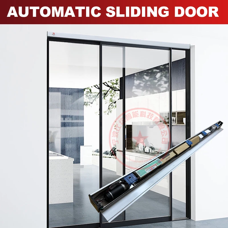 Automatic door unit glass induction door motor whole set of unit home ...