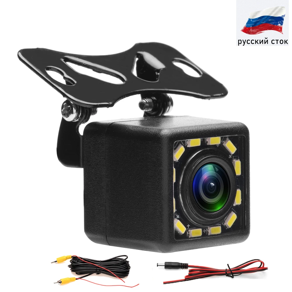 car-Rear-View-Camera-Universal-12-LED-Night-Vision-Backup-Parking ...