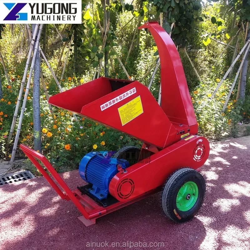 YG-YG-Mobile-Tree-Cutting-Machine-Bio-Wood-Chipper-Mulcher-Petrol ...