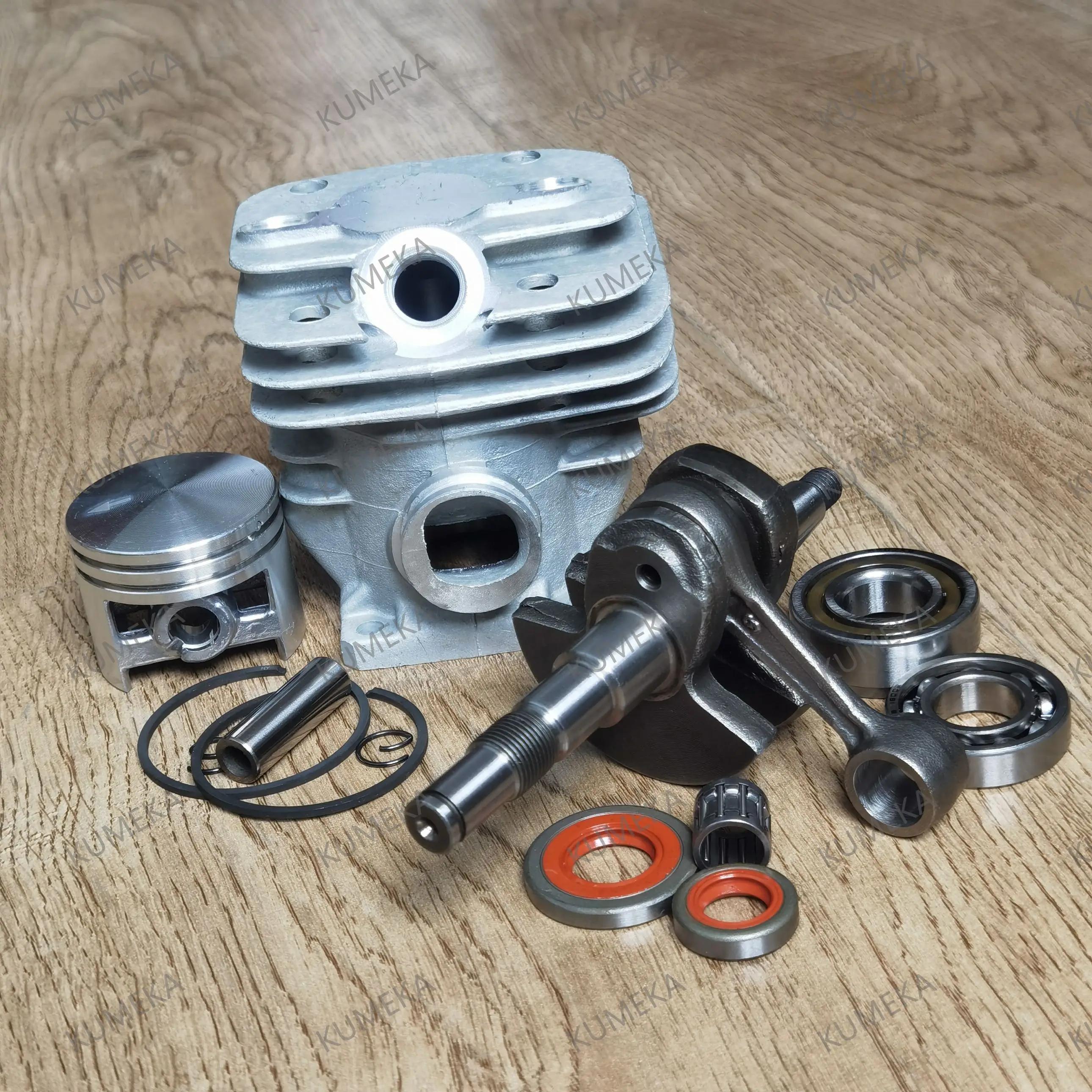 MS240 Cylinder Piston Set With Crankshaft and Ball Bearing Oil Seals ...