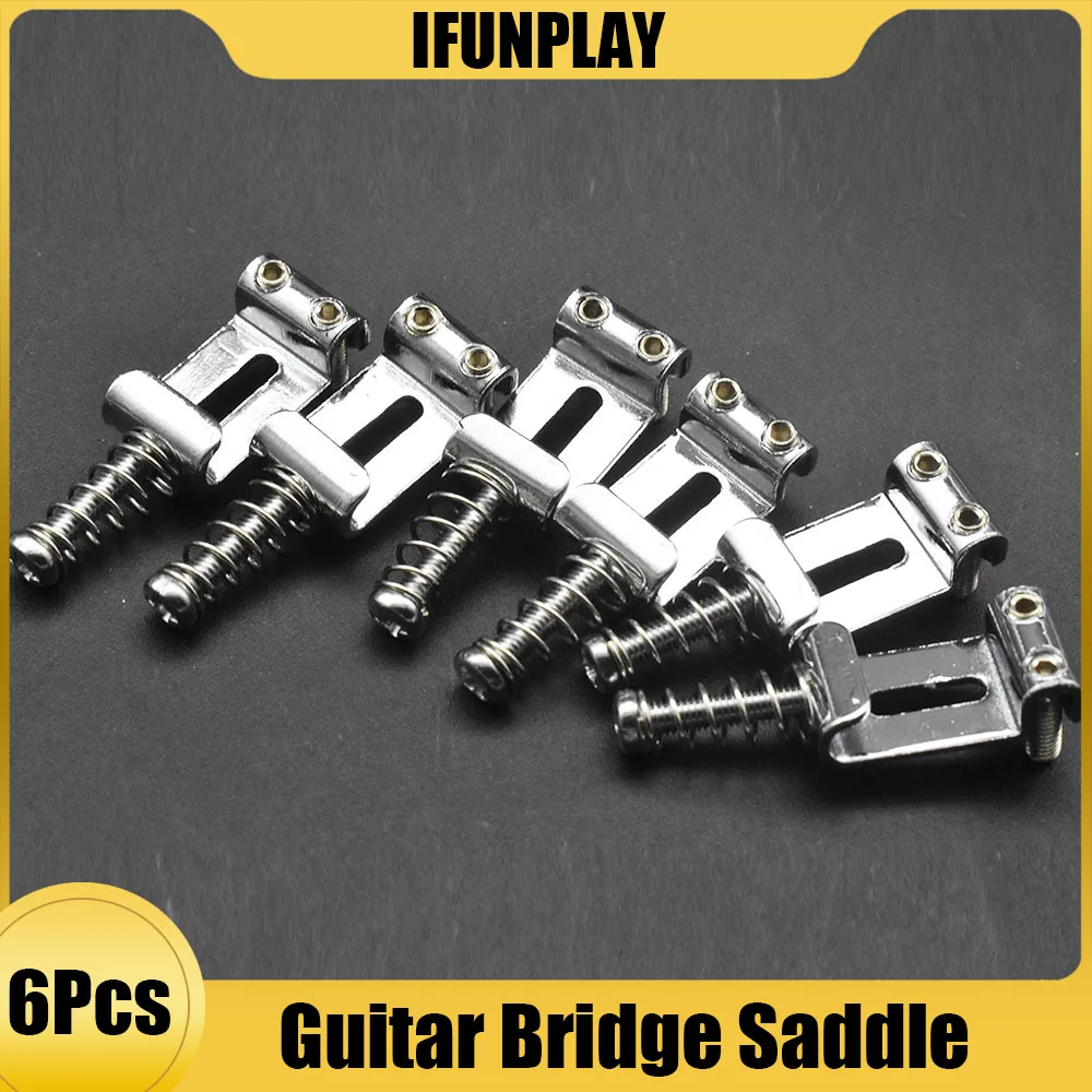 6Pcs-Vintage-Electric-Guitar-Bridge-String-Saddles-for-FD-TL-Electric ...
