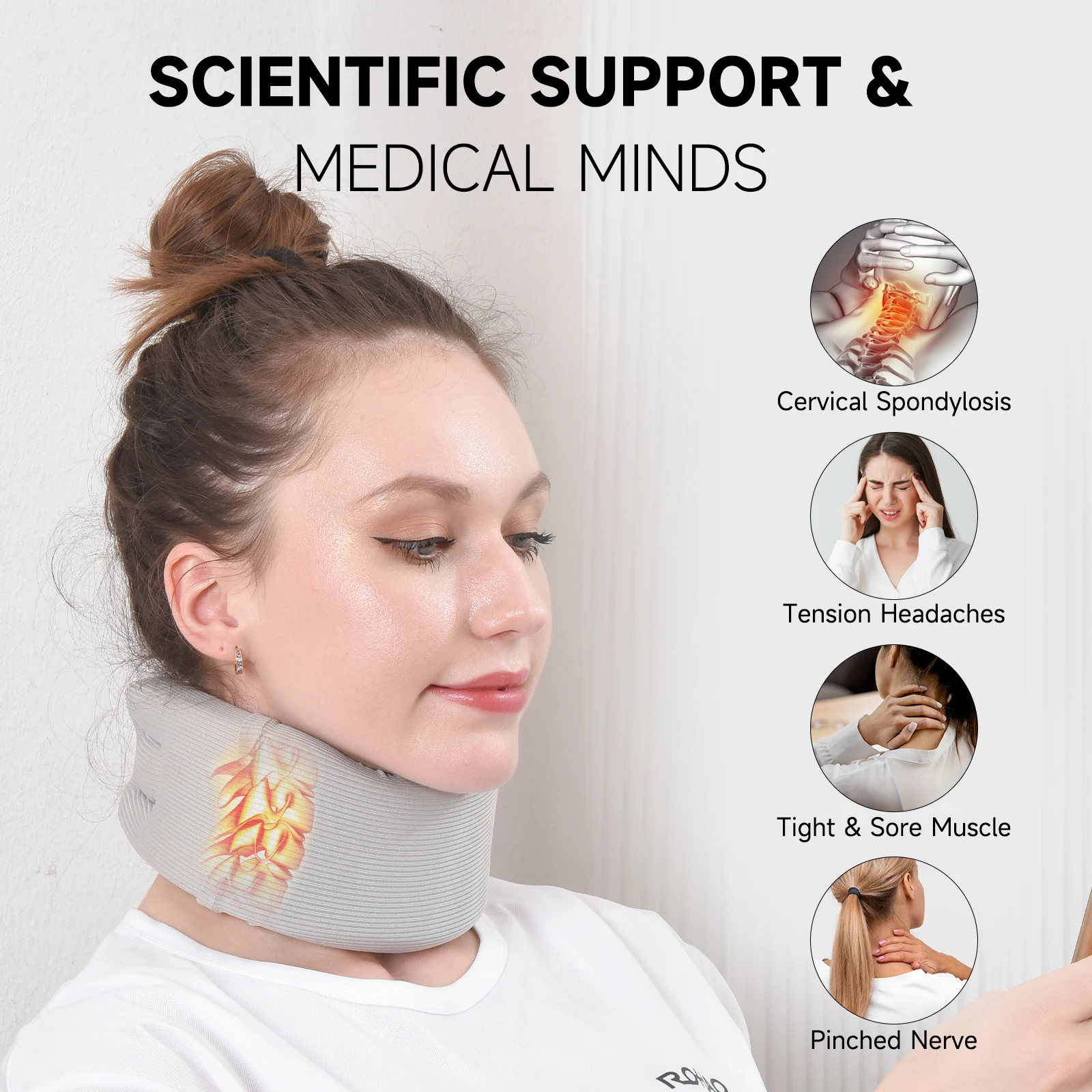 New-Generation-Neck-Rest-Sponge-Neck-Stretcher-Orthopedic-Pillow-Neck ...
