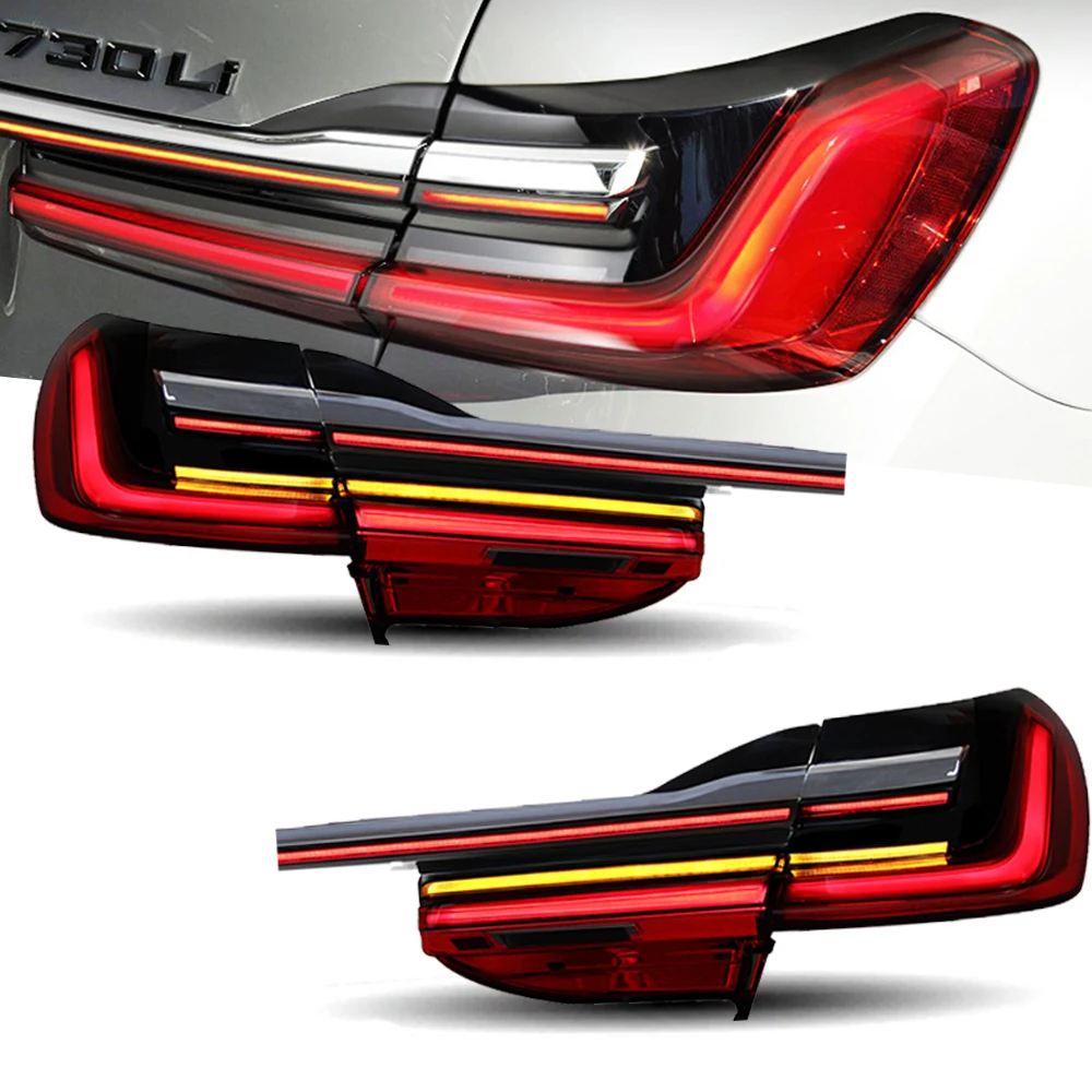 Taillights-For-BMW-G12-7-series-730li-740li-LED-2016-2018-Tail-Lamp-Car ...
