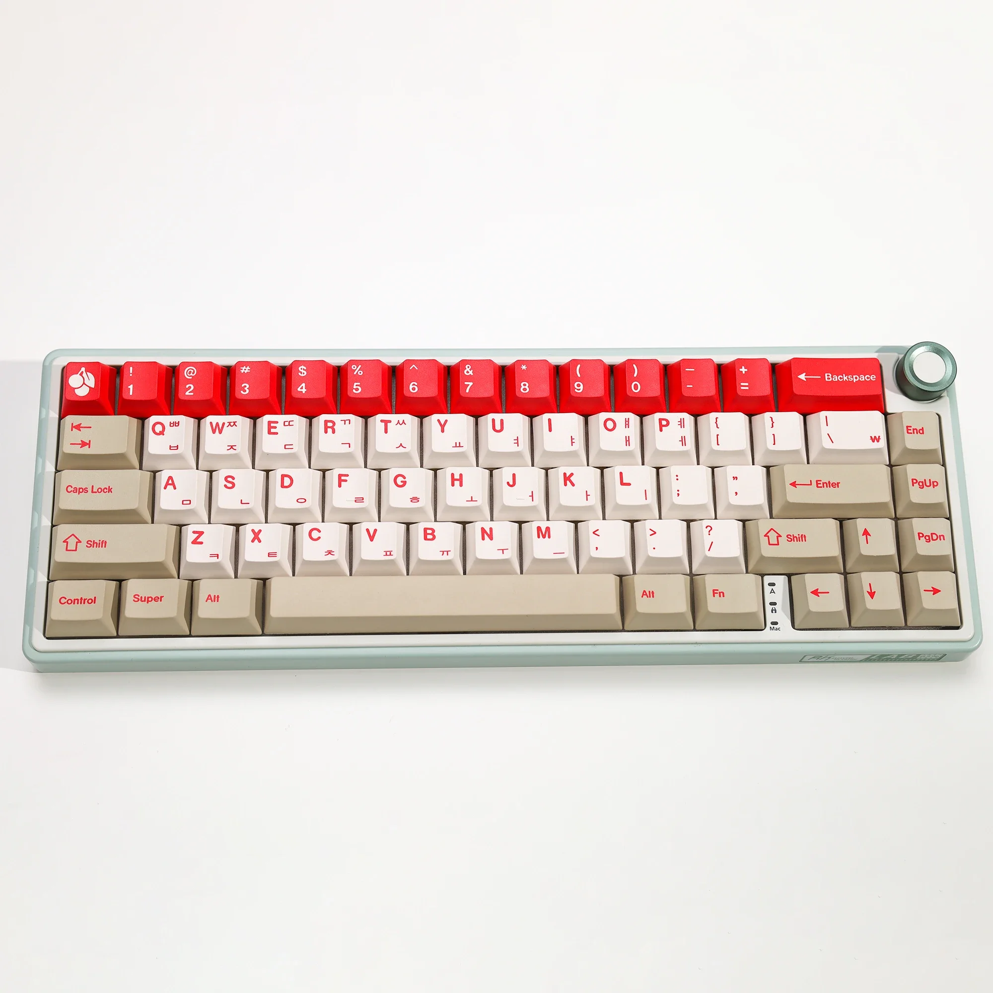 KBDiy Mechanical Keyboard Keycap Set Korean GMK Red Alert Keycaps PBT ...