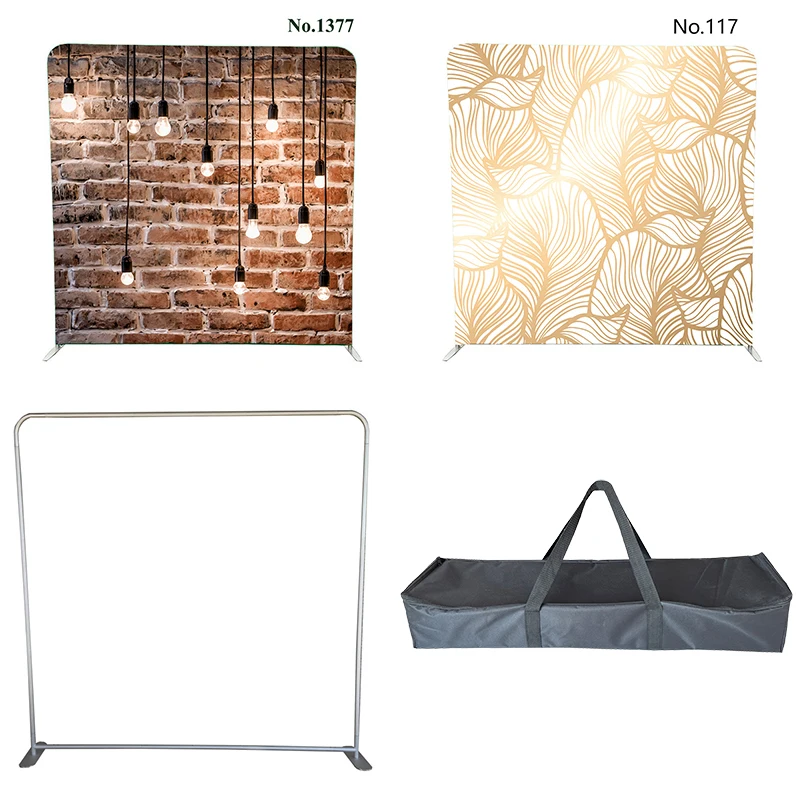 Brown-Marble-Brick-With-Light-Texture-Tension-Fabric-Photography-Pillow ...