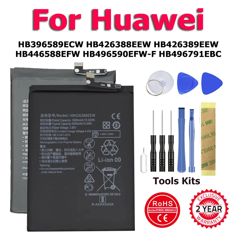 Hb426388eew Hb426389eew Battery For Huawei Nova Honor Mate Enjoy 1 2 Z ...