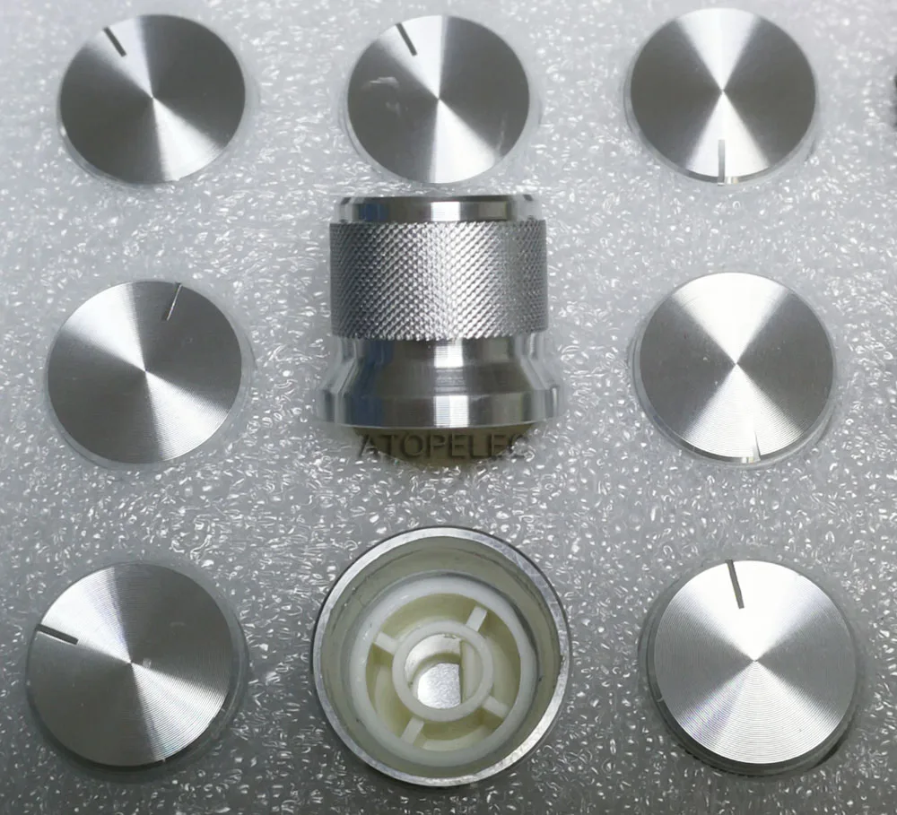 20mm*17mm Aluminum Dac Cd Amplifier Potentiometer Volume Knob 6mm D ...