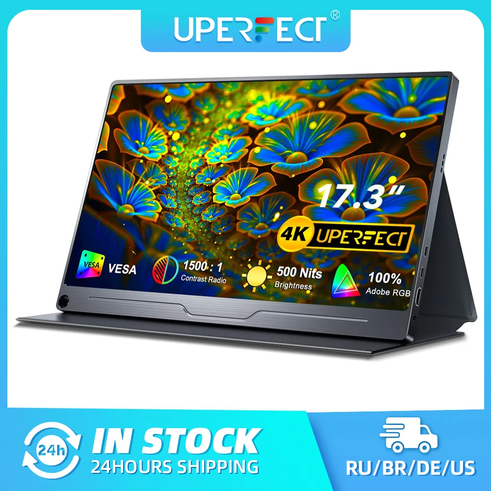 UPERFECT-17-3-Inch-4K-Portable-Monitor-3840-2160-500Nits-IPS-External ...