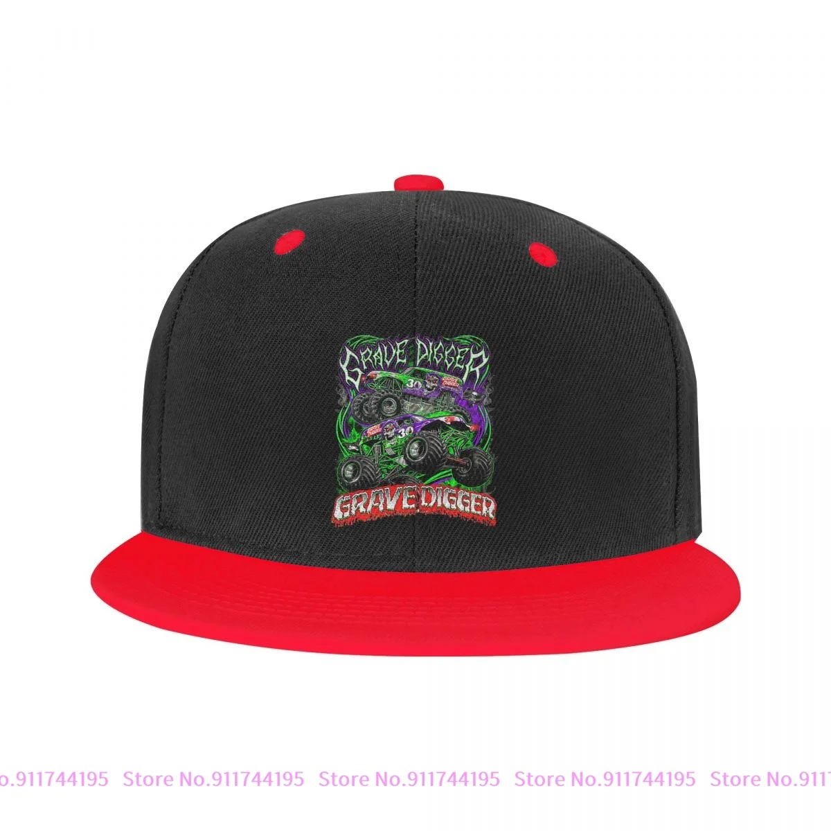 Monster-Jam-Monster-Truck-Grave-Digger-Children-Snapback-Cap-Best ...