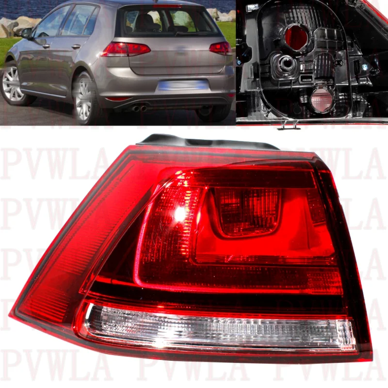 For-VW-Golf-7-MK7-2013-2014-2015-2016-2017-Left-Outer-Side-Tail-Light ...