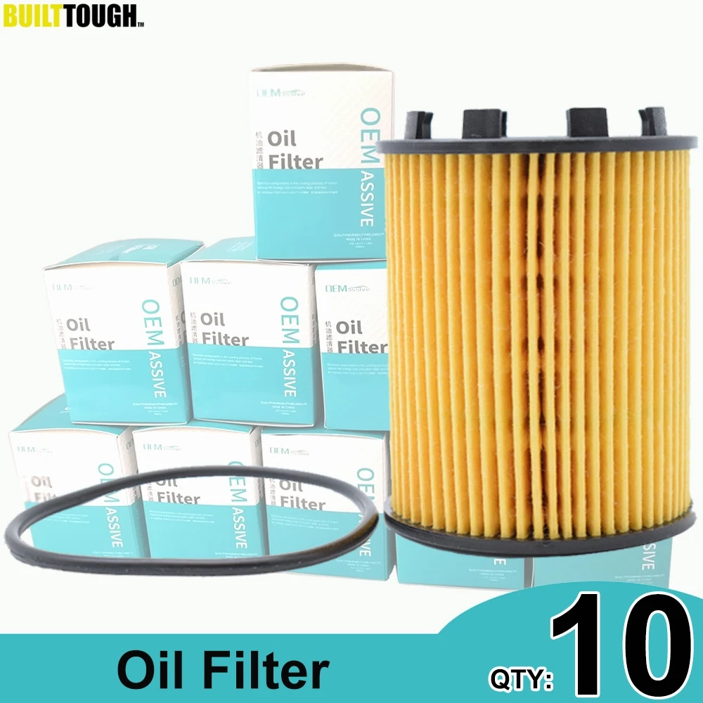 73500049-QTY-10-Oil-Filter-For-Fiat-500-595-695-Bravo-Grande-Punto-Ford ...