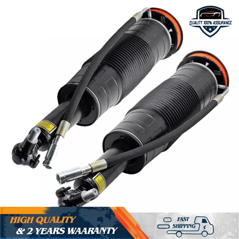 Pair-Rear-Hydraulic-ABC-Suspension-Shock-Absorber-Struts-For-Mercedes ...