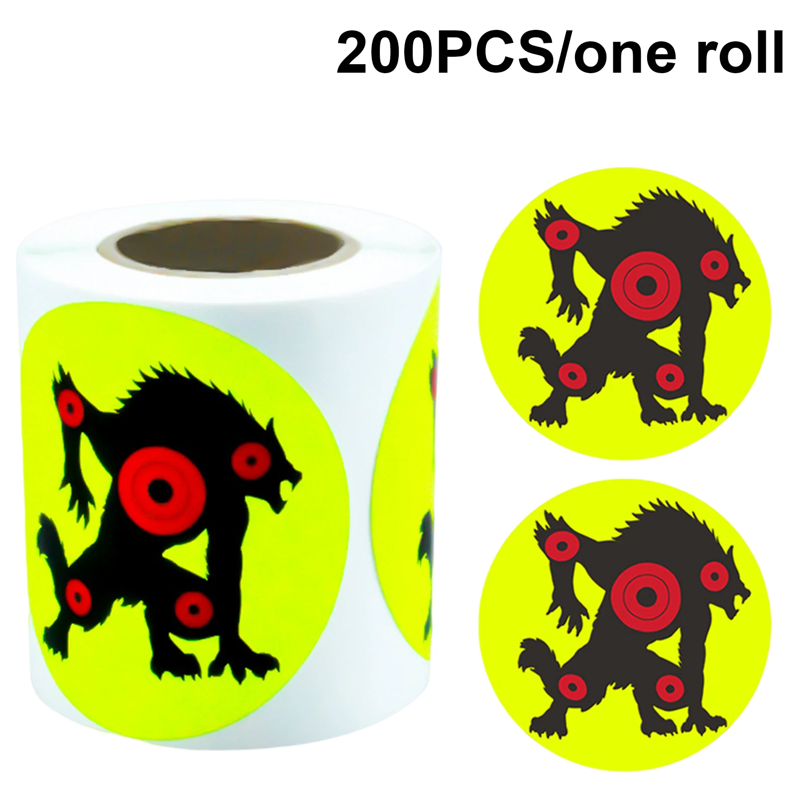 200pcs-roll-Practice-Bow-Targets-Stickers-3-Inch-Dot-Shooting-Range ...