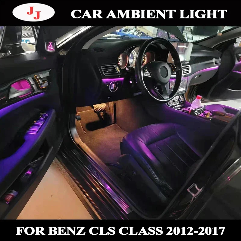 LED-Ambient-Light-for-Mercedes-Benz-Cls-12-17-3-Update-12-Colors ...
