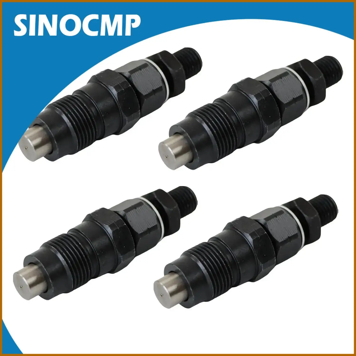 4Pcs Diesel Fuel Injector Nozzle Set 7023120 6722147 for Bobcat Kubota ...