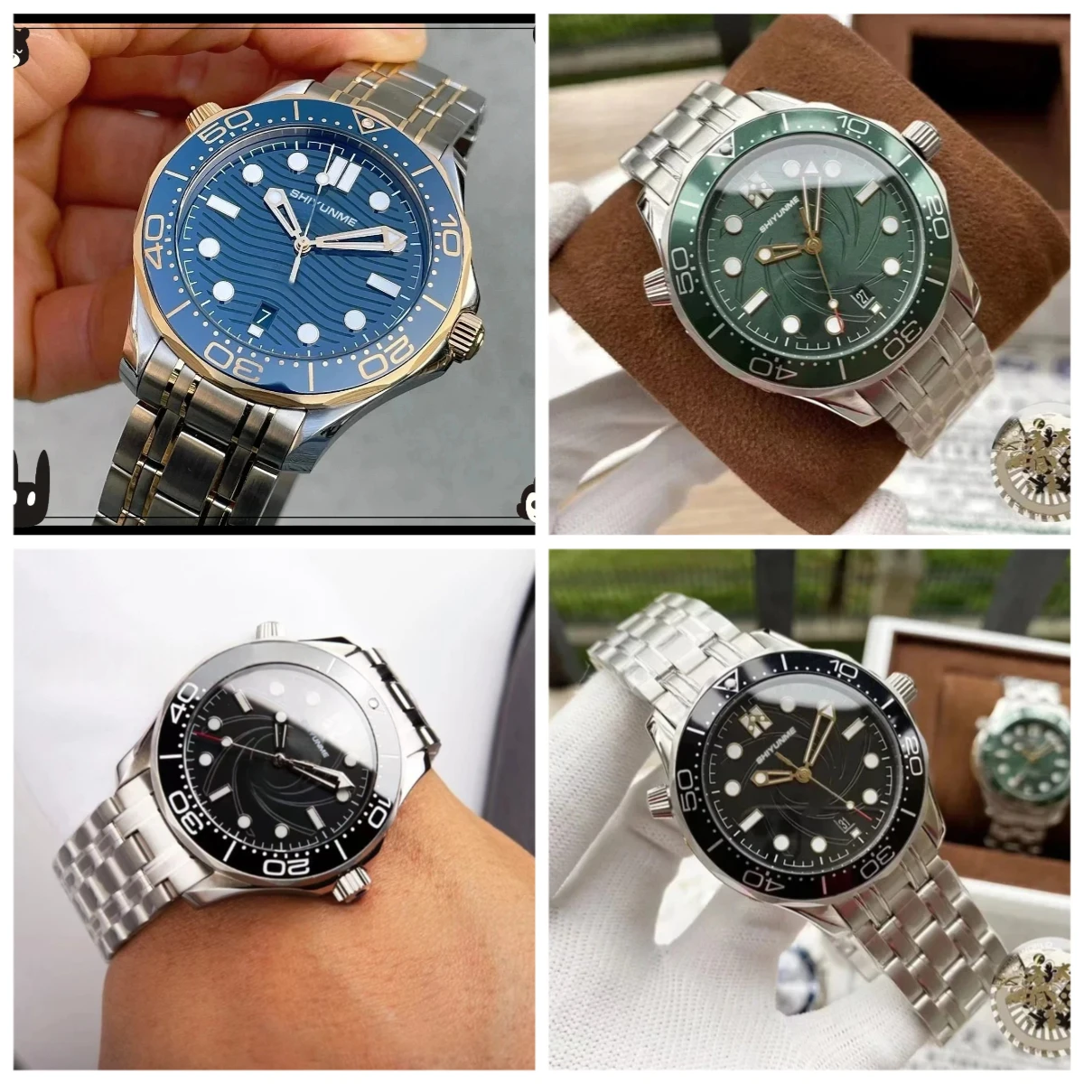 A186 Store Retro Sport Automatic Mechanical Unisex Watch Multifunction ...