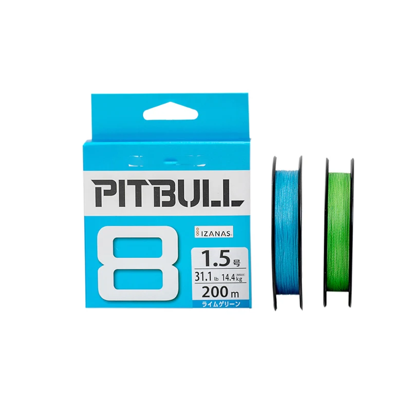 Japan-Original-PITBULL-8-Strands-Braided-Fishing-Supple-Flexibility ...