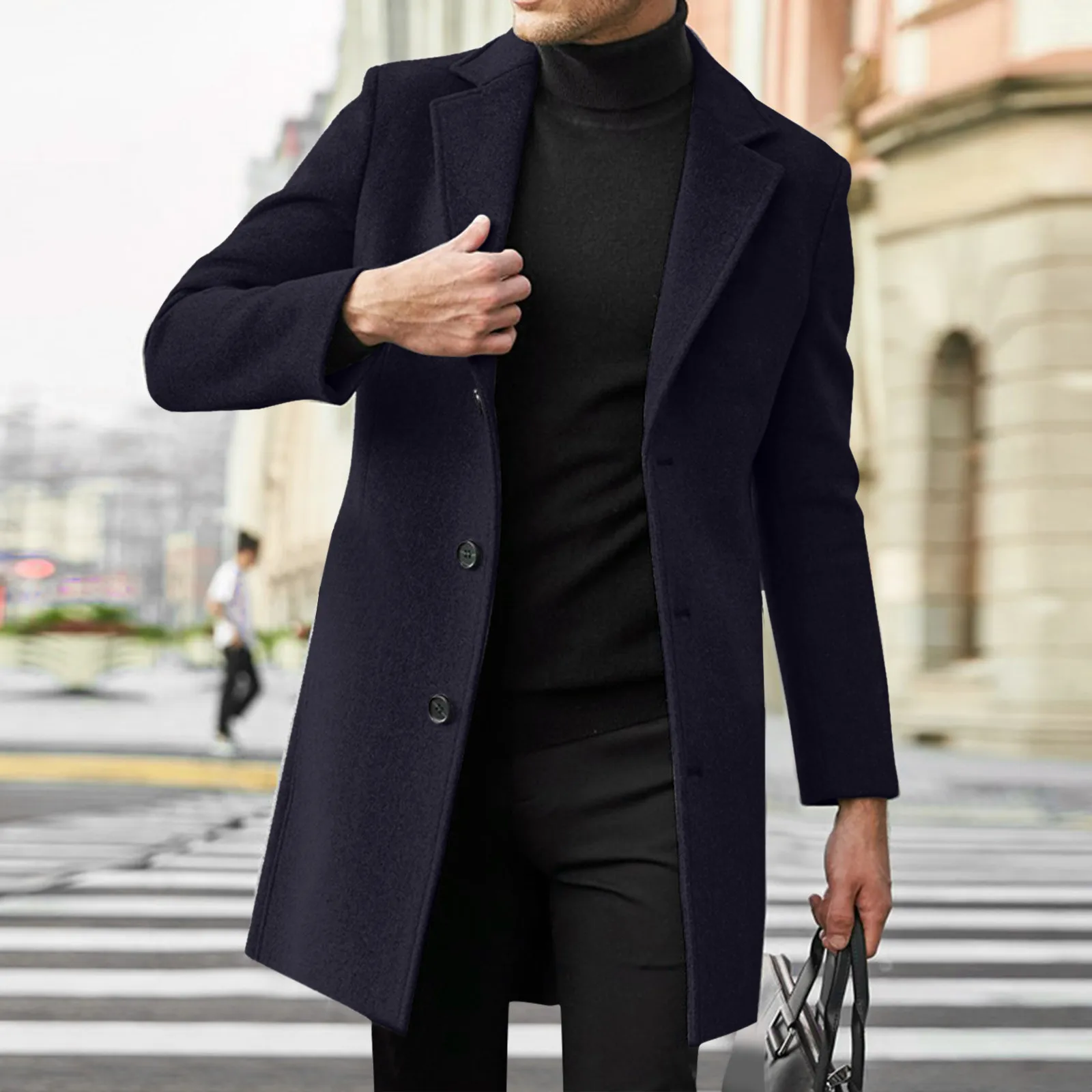 Men-Slim-Winter-Coat-Lapel-Collar-Long-Sleeve-Padded-Leather-Vintage ...