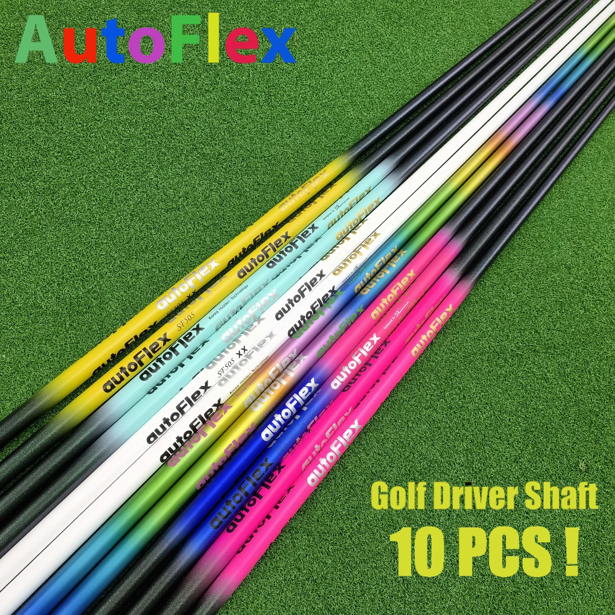 Multi-Color-Golf-Club-Shaft-Autoflex-Drivers-Shaft-Graphite-Can-be ...