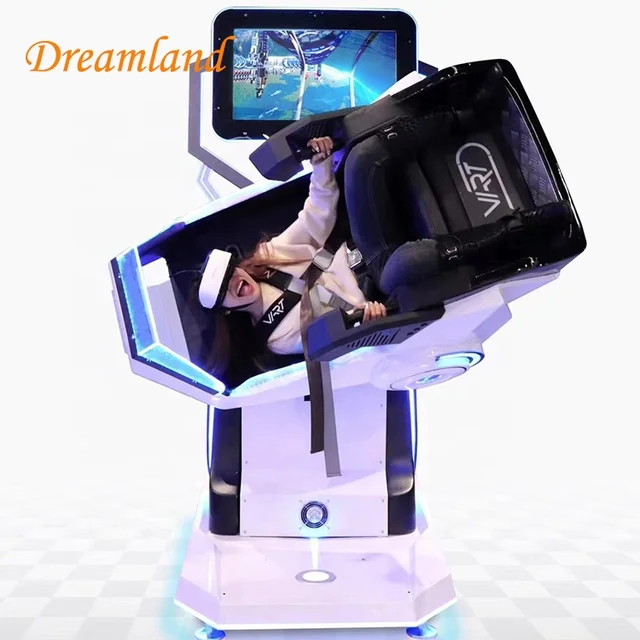 VR Shooting 360 720 Degree Rotating 9D Virtual Reality Motion Chair VR ...
