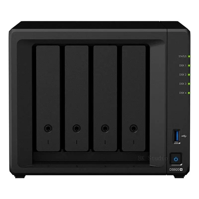 Synology Ds920+ 4g Nas 4-bay Diskless Network Cloud Storage Server 4 ...