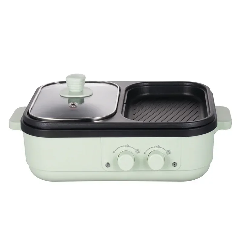110V-220V-Electric-Multi-Cooker-Roast-Stew-2-in-1-Cooking-Machine-BBQ ...