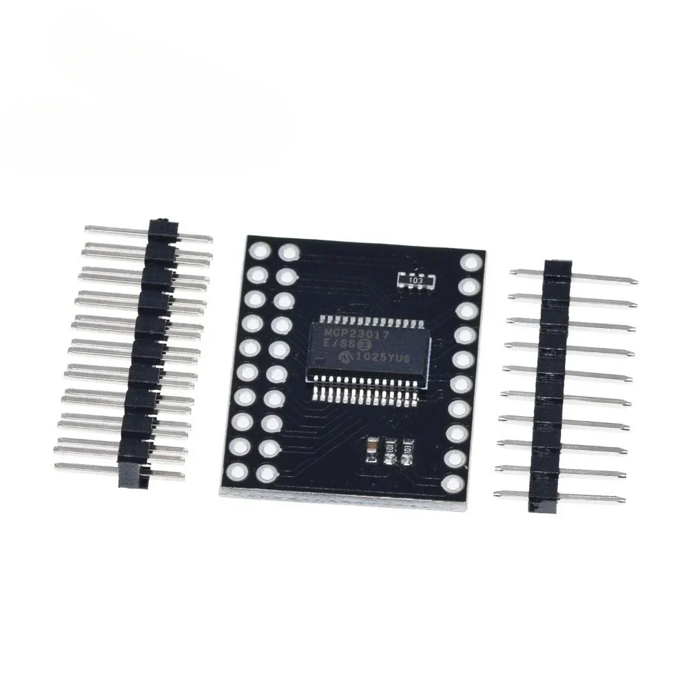 MCP23017-Serial-Interface-Module-IIC-I2C-SPI-MCP23S17-Bidirectional-16 ...
