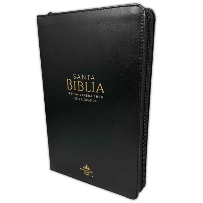 Bible-in-Spanish-with-Zipper-12-Point-Large-Font-Reina-Valera-1960 ...