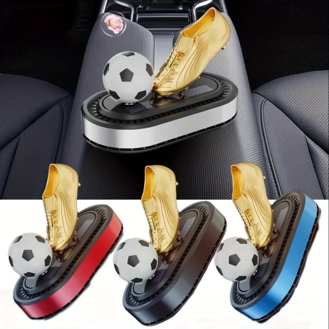 Car-Aromatherapy-Solar-Football-Rotating-Dashboard-Decorative-Diffuser ...