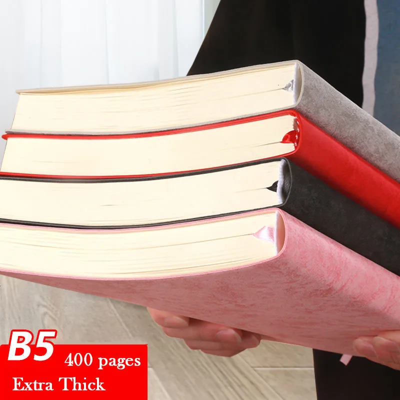 Ultra Thick Notebook High Value Book Simple Students B5 Large Workbook ...
