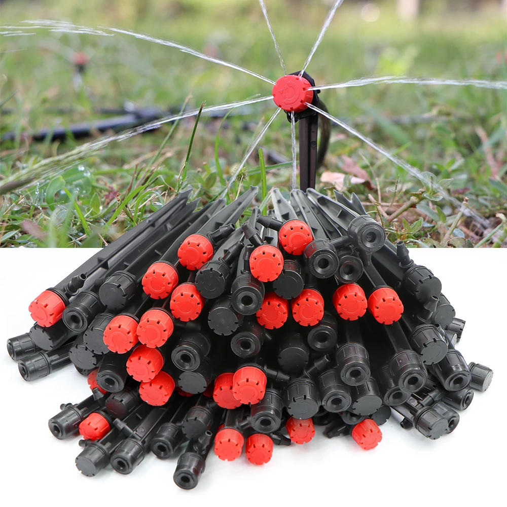 50pcs-Adjustable-360-Degree-Sprinkler-Drippers-Inserting-Garden-Drip ...