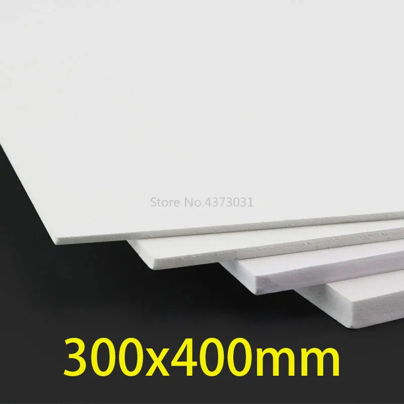 2Pcs-300x400mm-White-PVC-foam-board-Model-making-material-plastic-flat ...