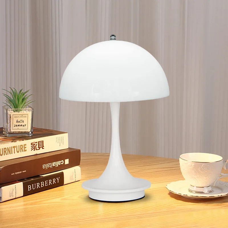Mushroom-LED-Table-Lamp-Portable-USB-Charging-Flower-Bud-Touch-Night ...