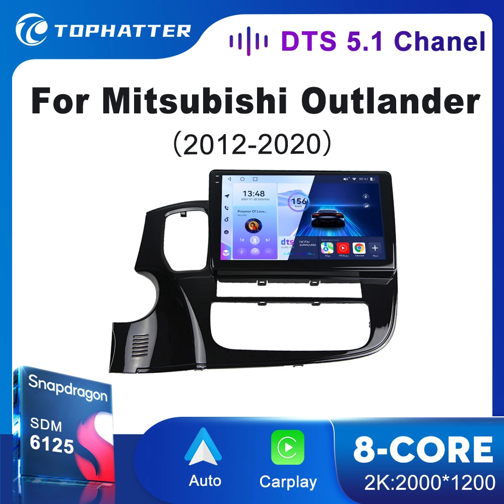 Android-13-Wireless-Carplay-Android-Auto-Car-Radio-for-Mitsubishi ...