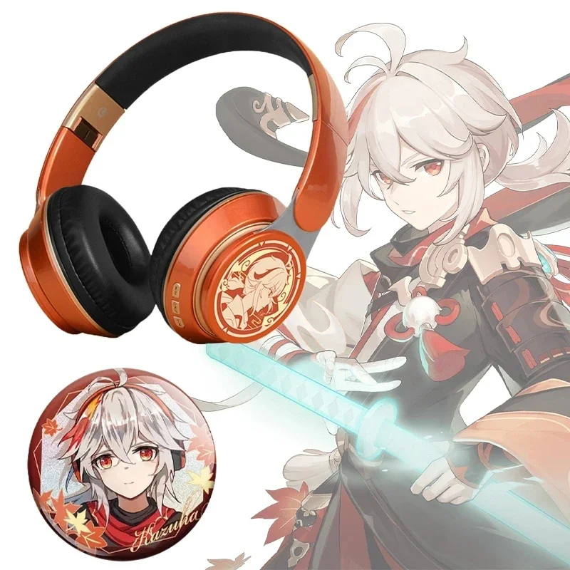 Genshin-Impact-Kazuha-Headphones-Game-Headphone-Cosplay-Portable ...