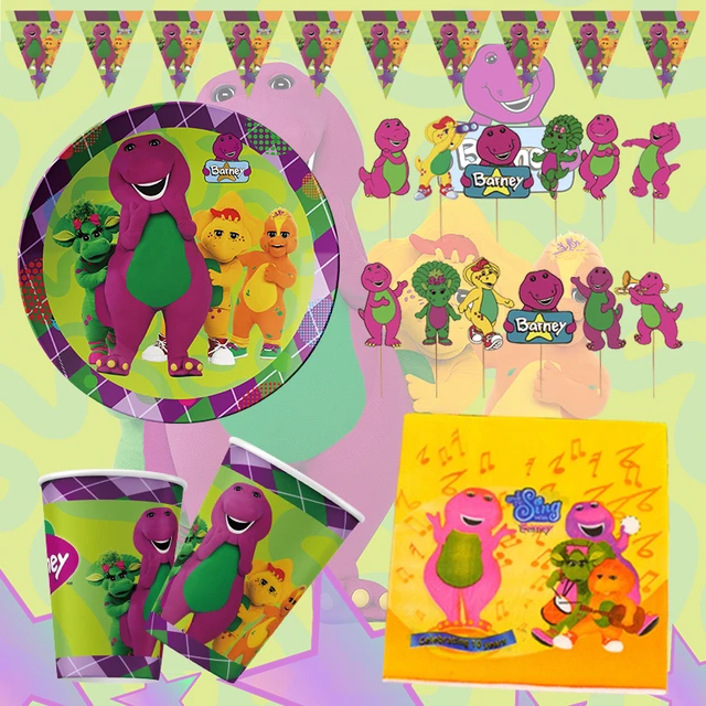 Barney And Friends Birthday Invitations